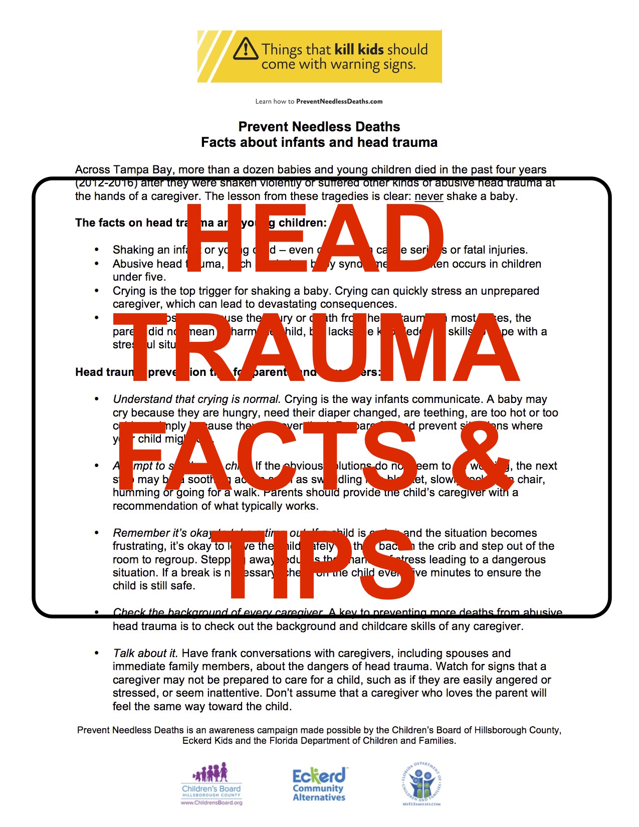 Resources - Prevent Needless Deaths